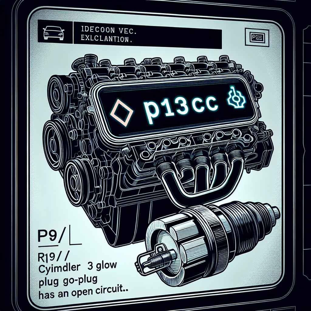 P13CC Mercedes: Component R9/3 (Cylinder 3 glow plug) has Open circuit ...
