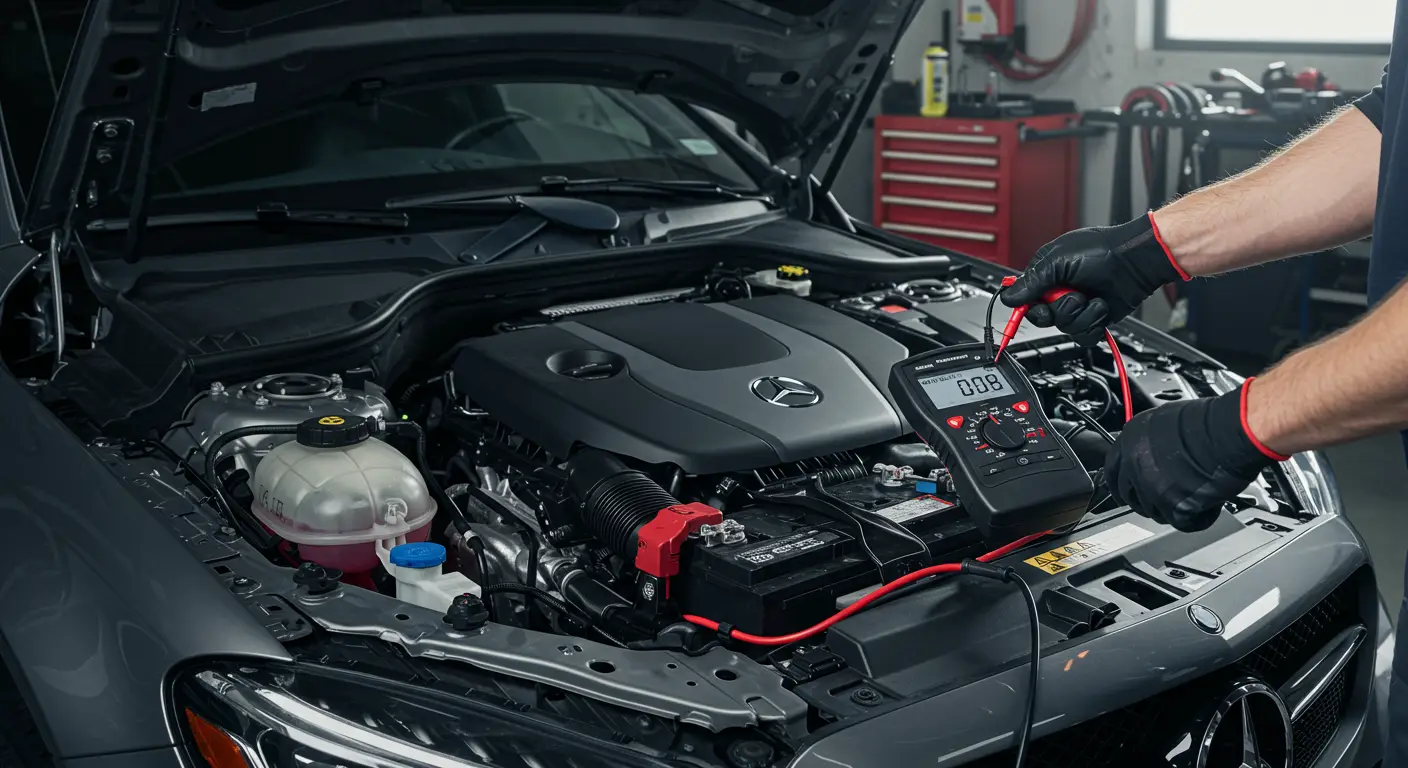 DIY Mercedes Battery Load Test: Step-by-Step Guide - Mercedes enthusiasts