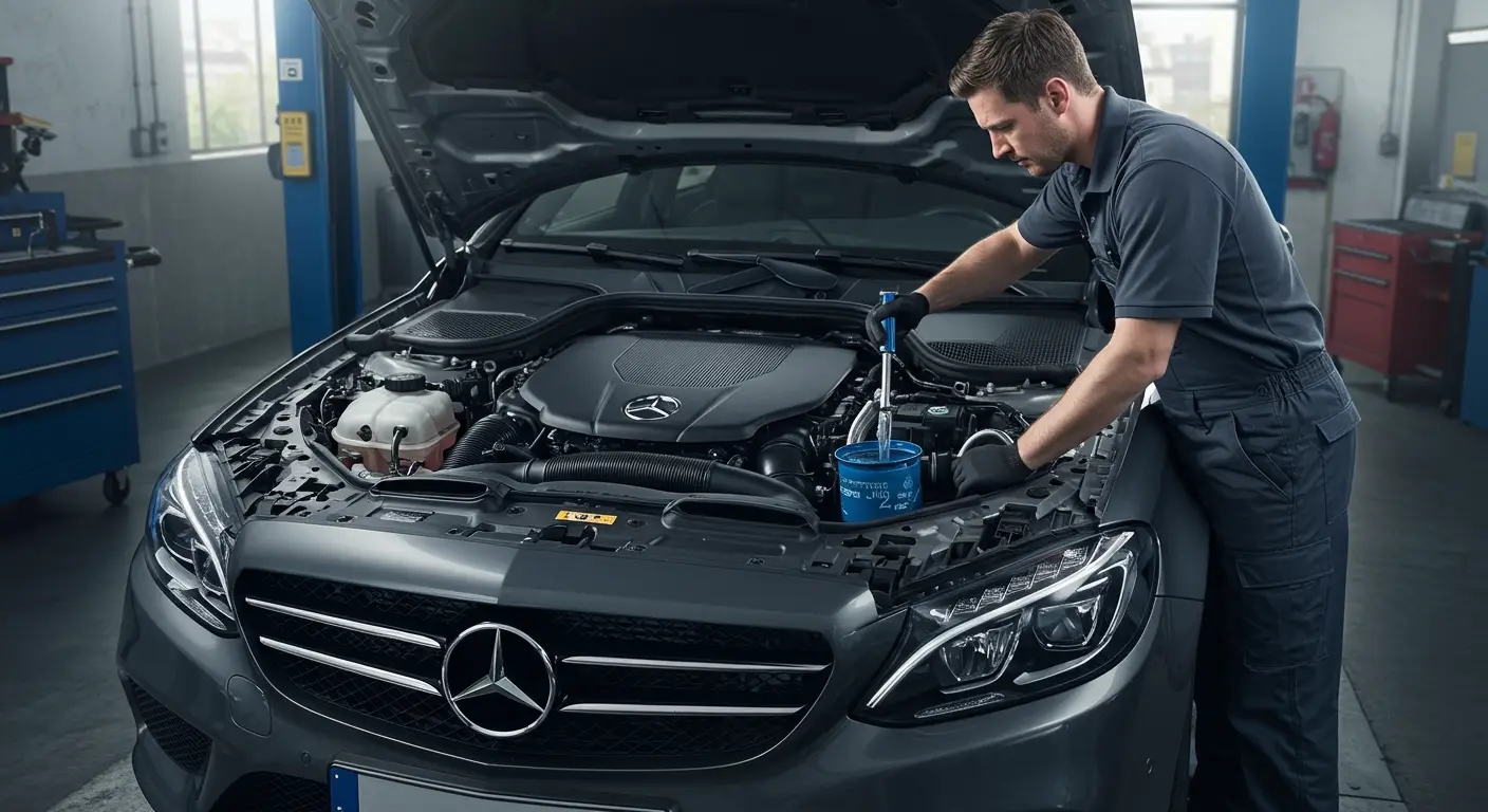Mercedes Coolant Flush: Essential Guide & Timing Tips - Mercedes ...