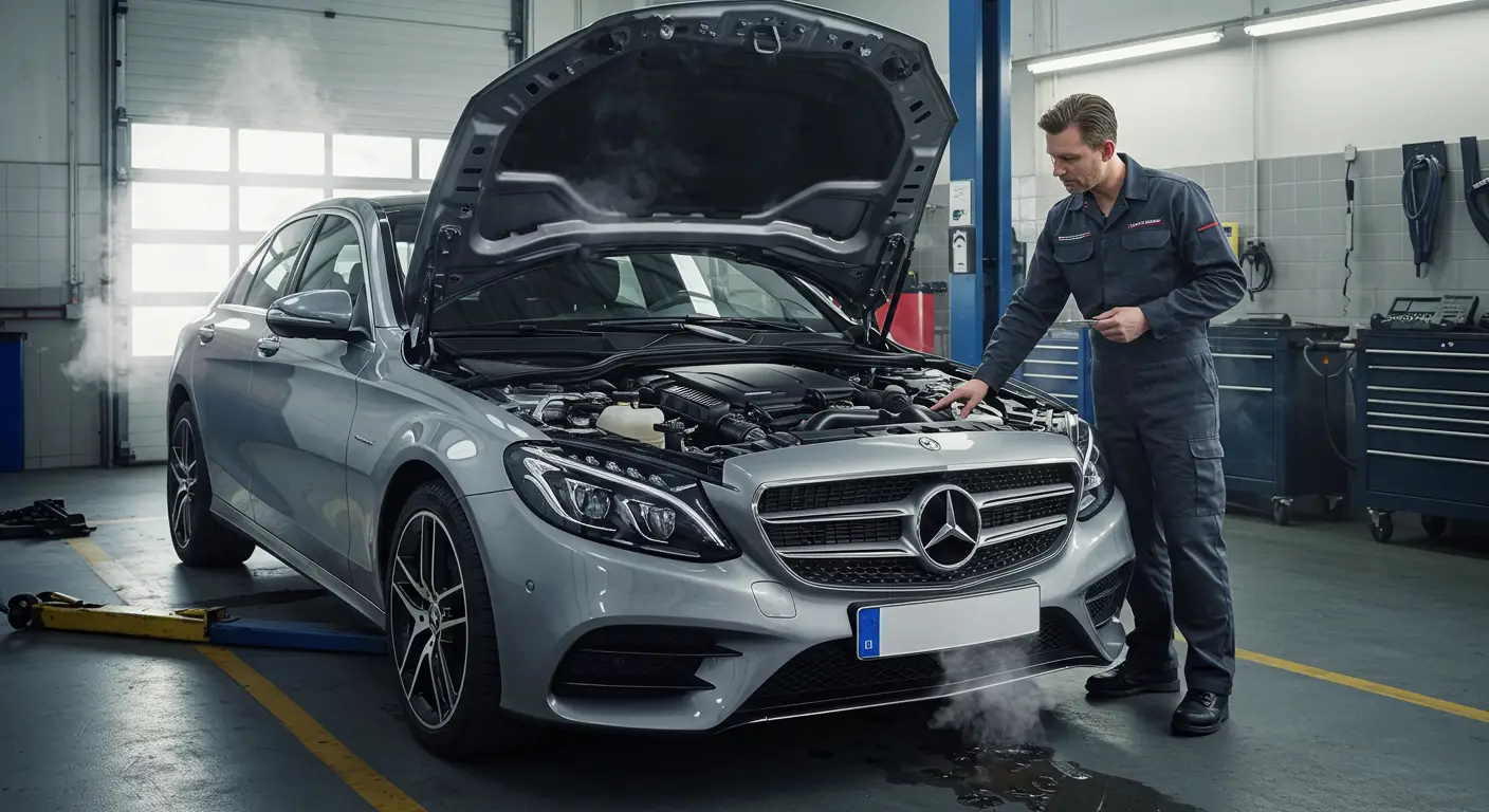 Mercedes Radiator Clog Symptoms & Easy Fixes - Mercedes enthusiasts